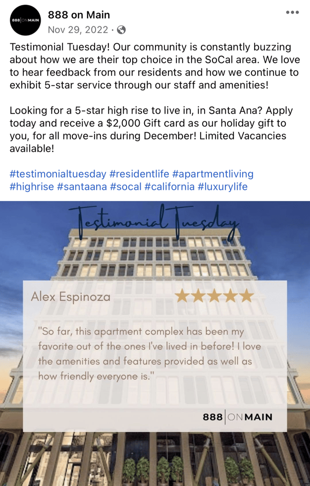 Examples of Apartment Social Media Marketing Renters Love | RentVision